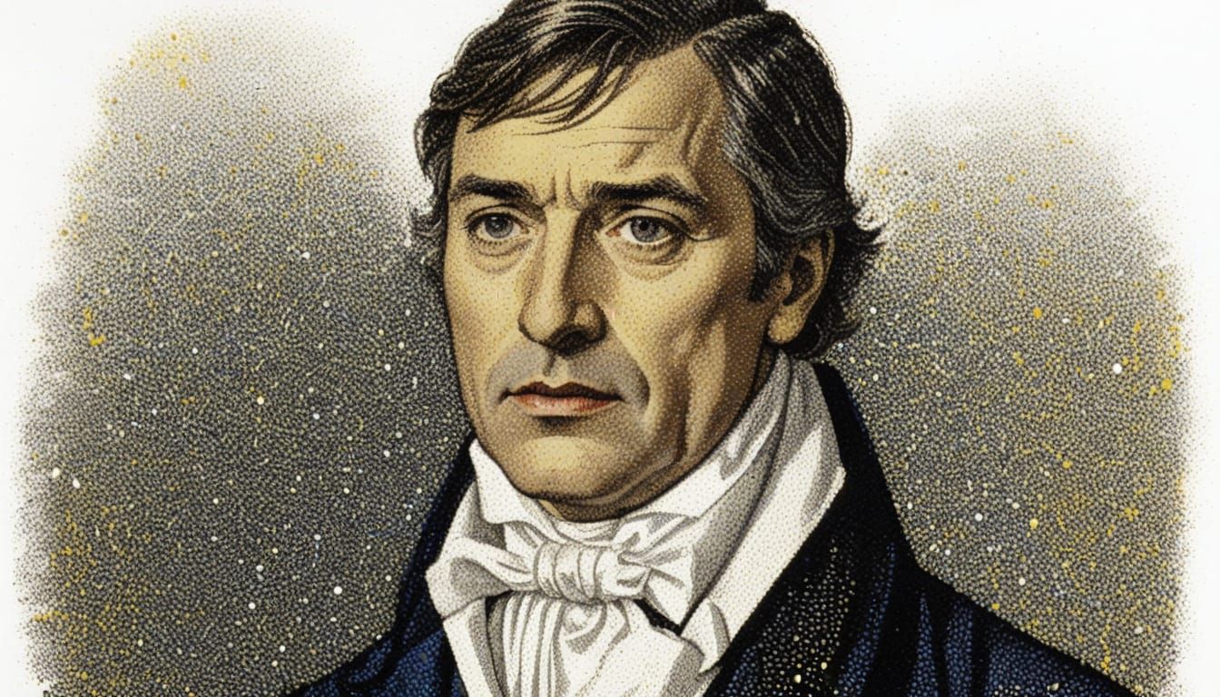 Hegel in Pop Art Style - AI Art