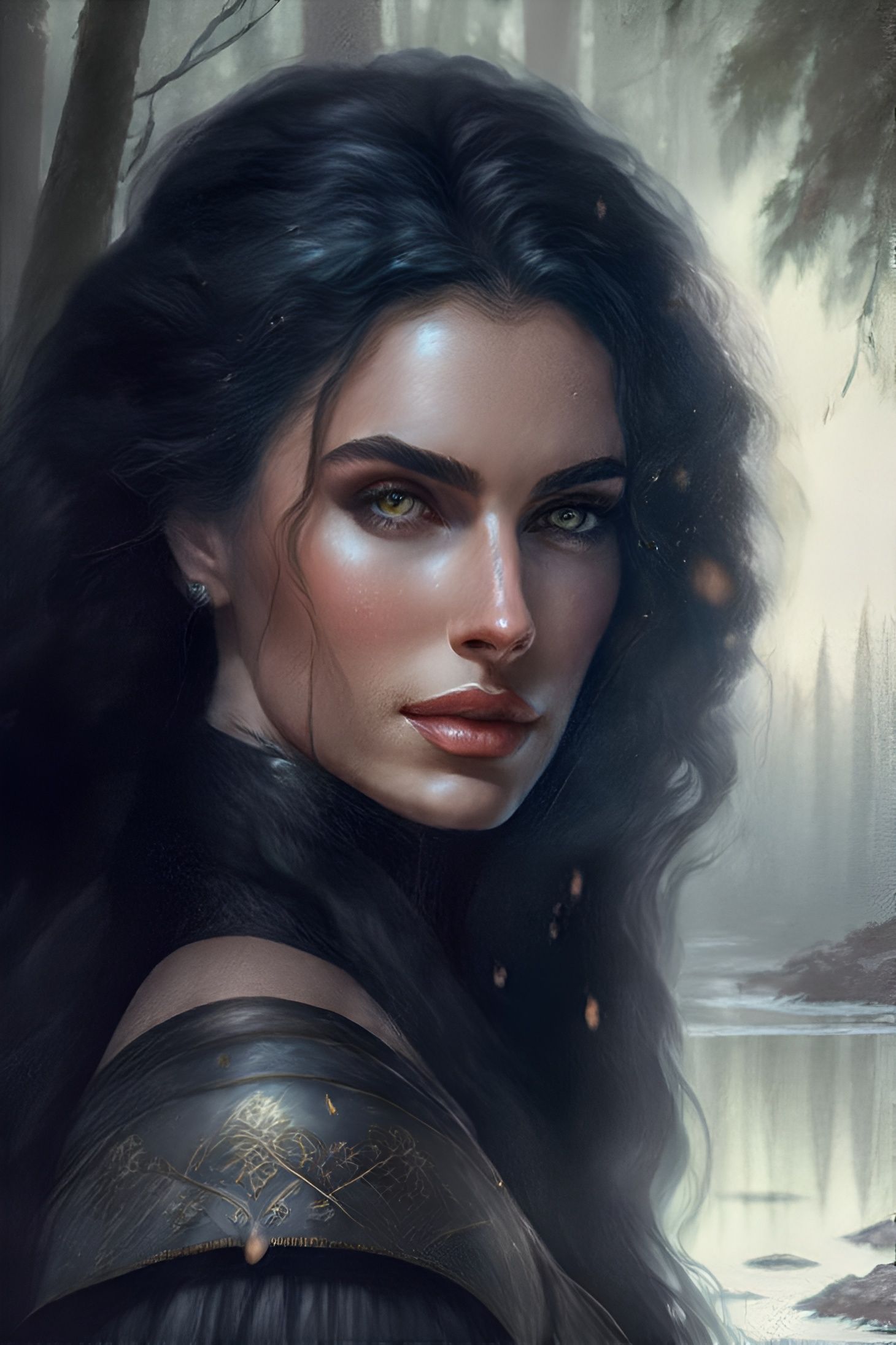 Yennefer of Vengerberg - AI Generated Artwork - NightCafe Creator