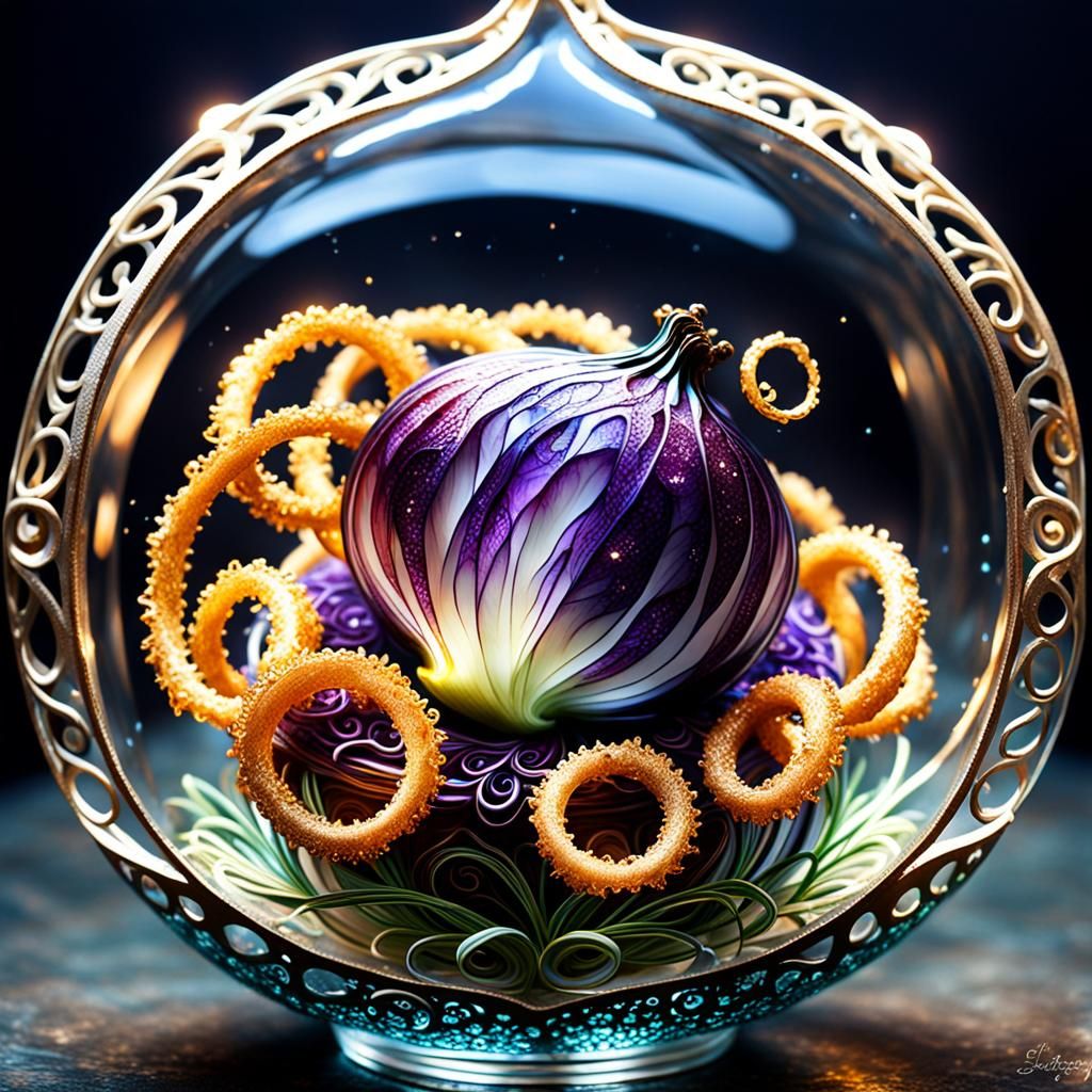 Onion art - AI Generated Artwork - NightCafe Creator
