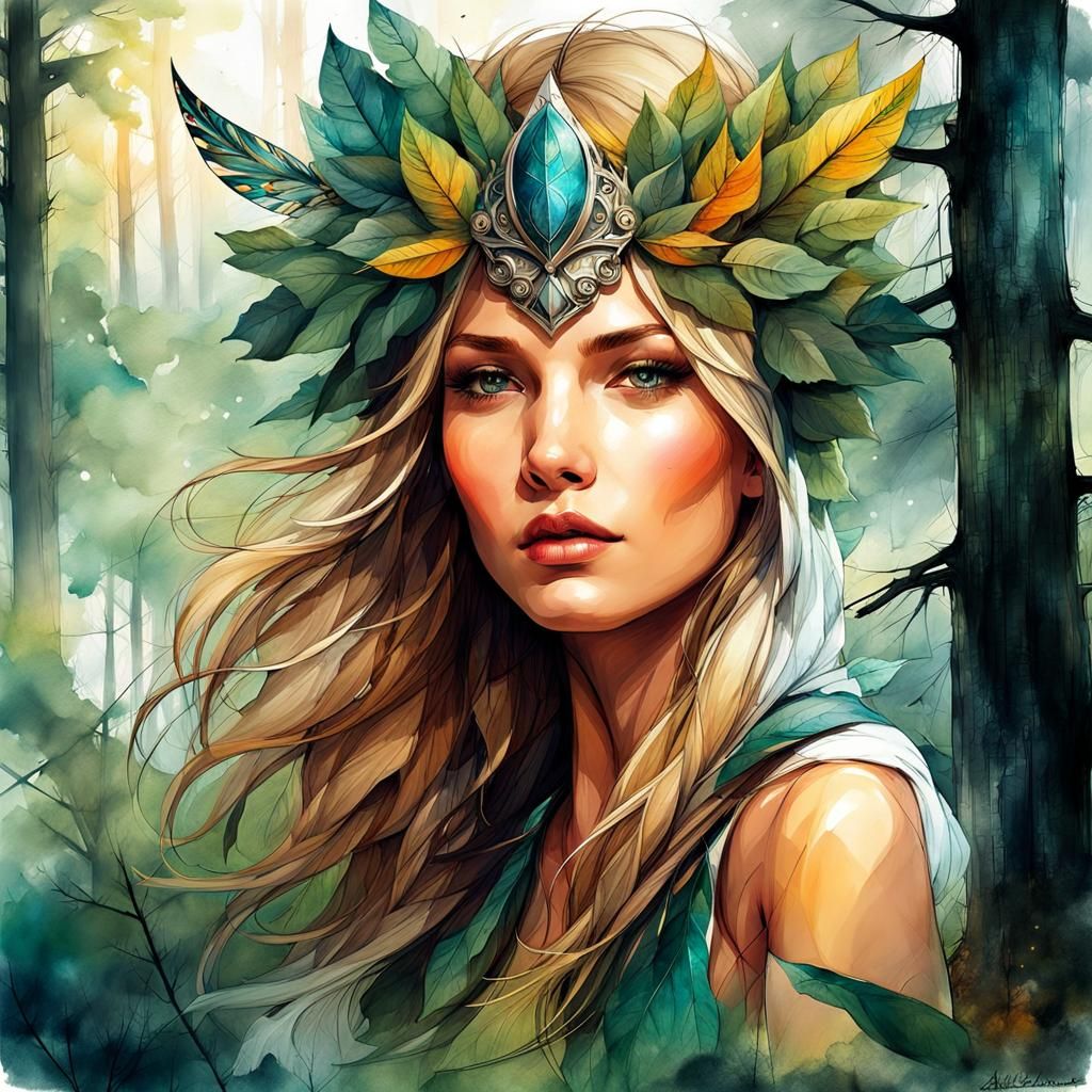 Forest Guardian - AI Generated Artwork - NightCafe Creator