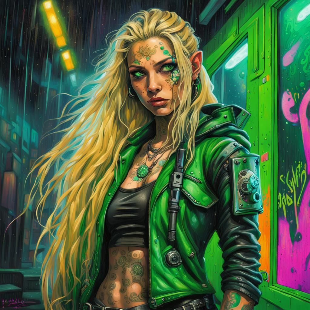 Another day another Shadowrun - AI Generated Artwork - NightCafe Creator