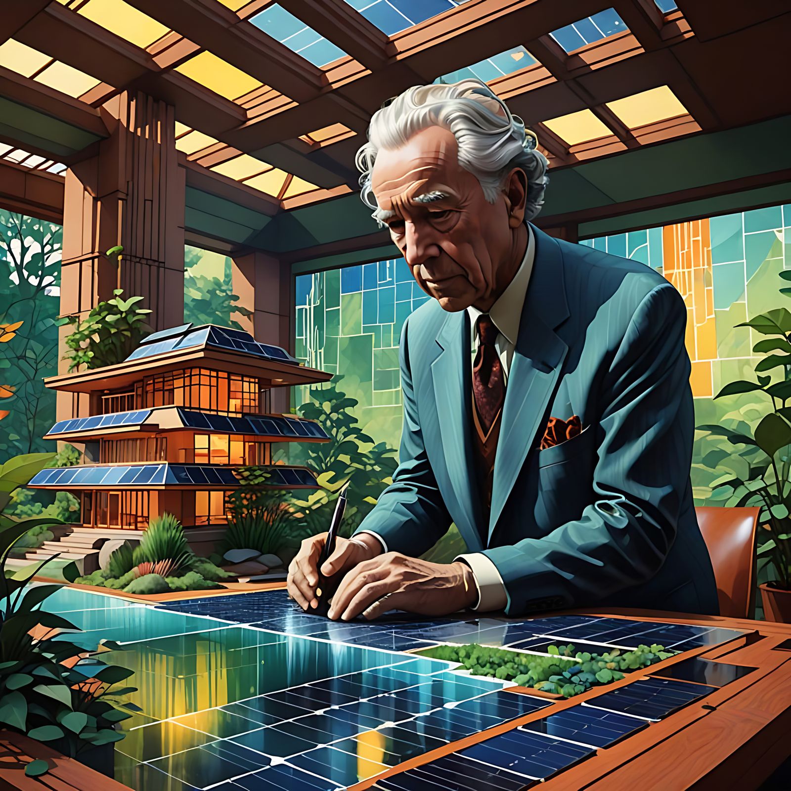 Designing for the 21st century, v2 - Frank Lloyd Wright Desi...