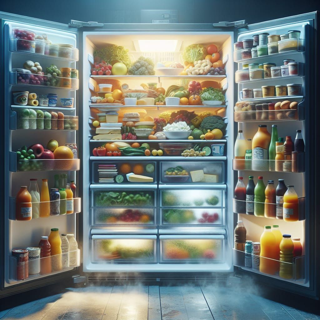 Once upon a time... Inside a fridge - AI Generated Artwork - NightCafe ...
