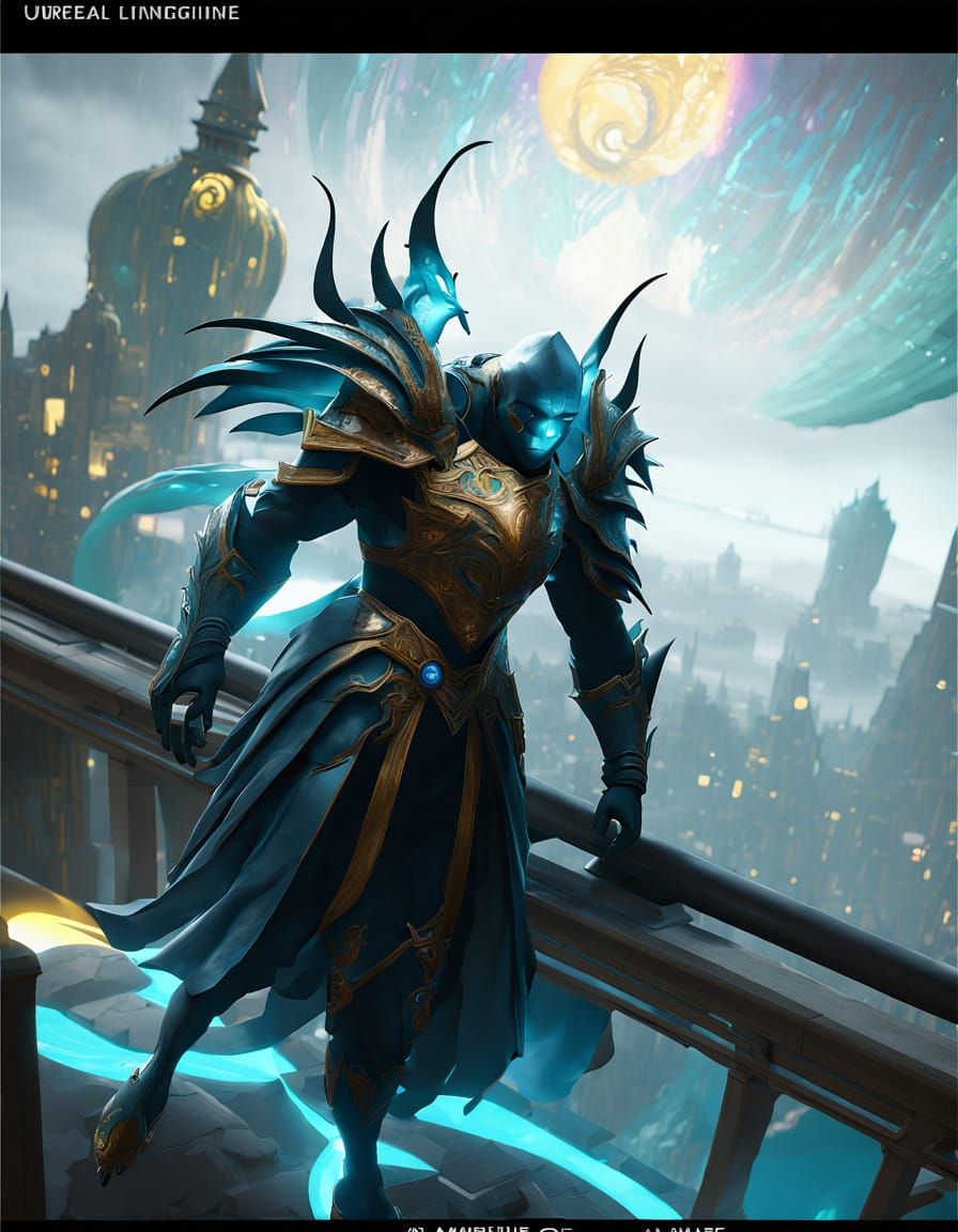 High Fantasy Victorian Elf Assassin in Dark Urban ... - AI Art