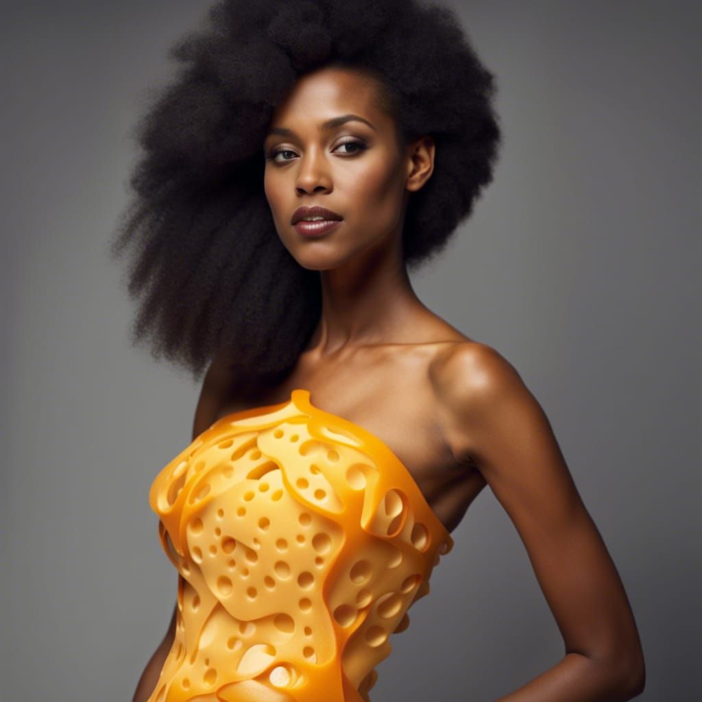 Cheese Dress #4 - AI Generated Artwork - NightCafe Creator