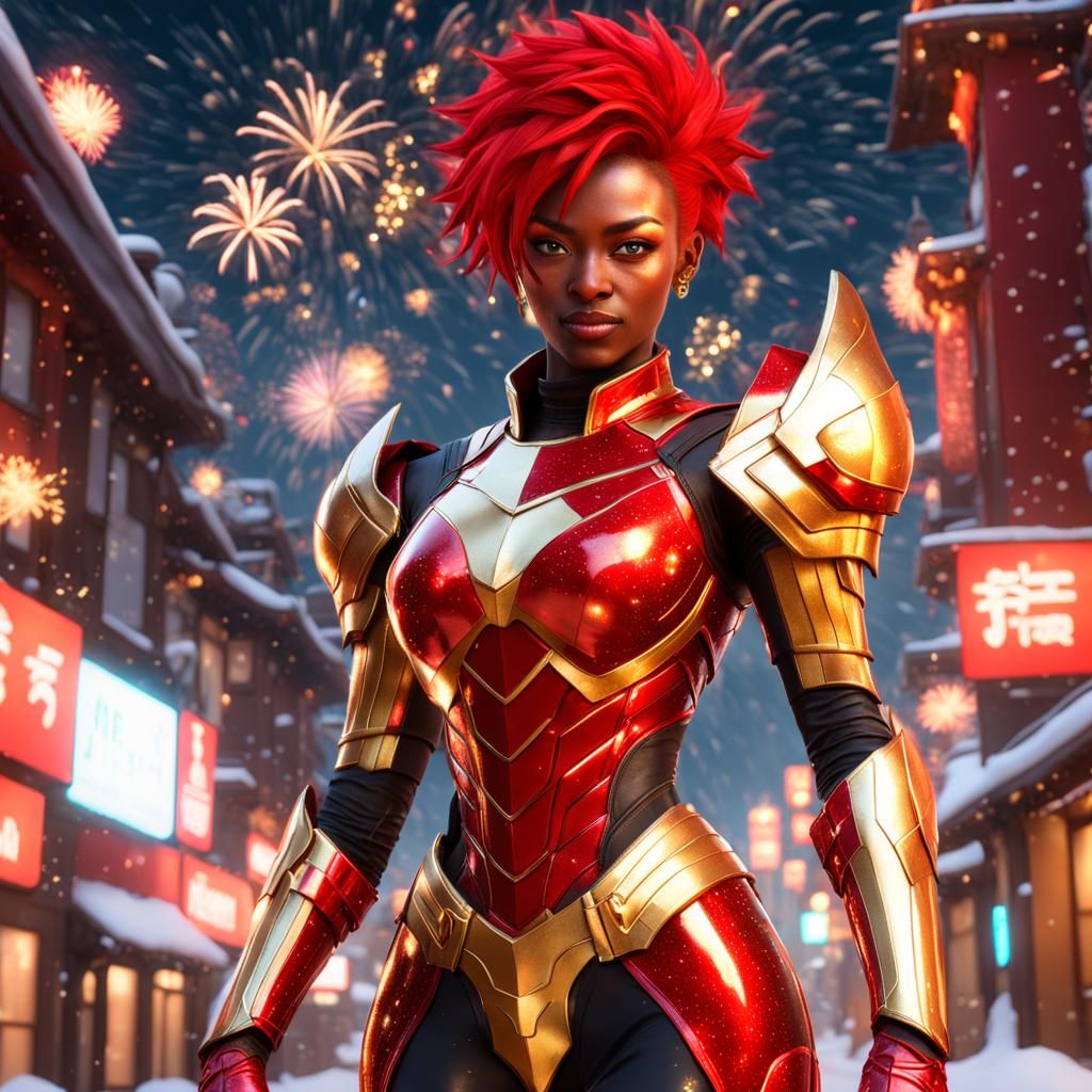 Red Hero - AI Generated Artwork - NightCafe Creator