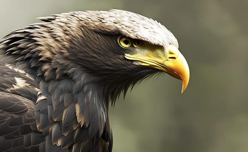 Eagle eye - AI Generated Artwork - NightCafe Creator