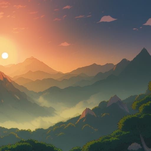 The Sunrise - AI Generated Artwork - NightCafe Creator