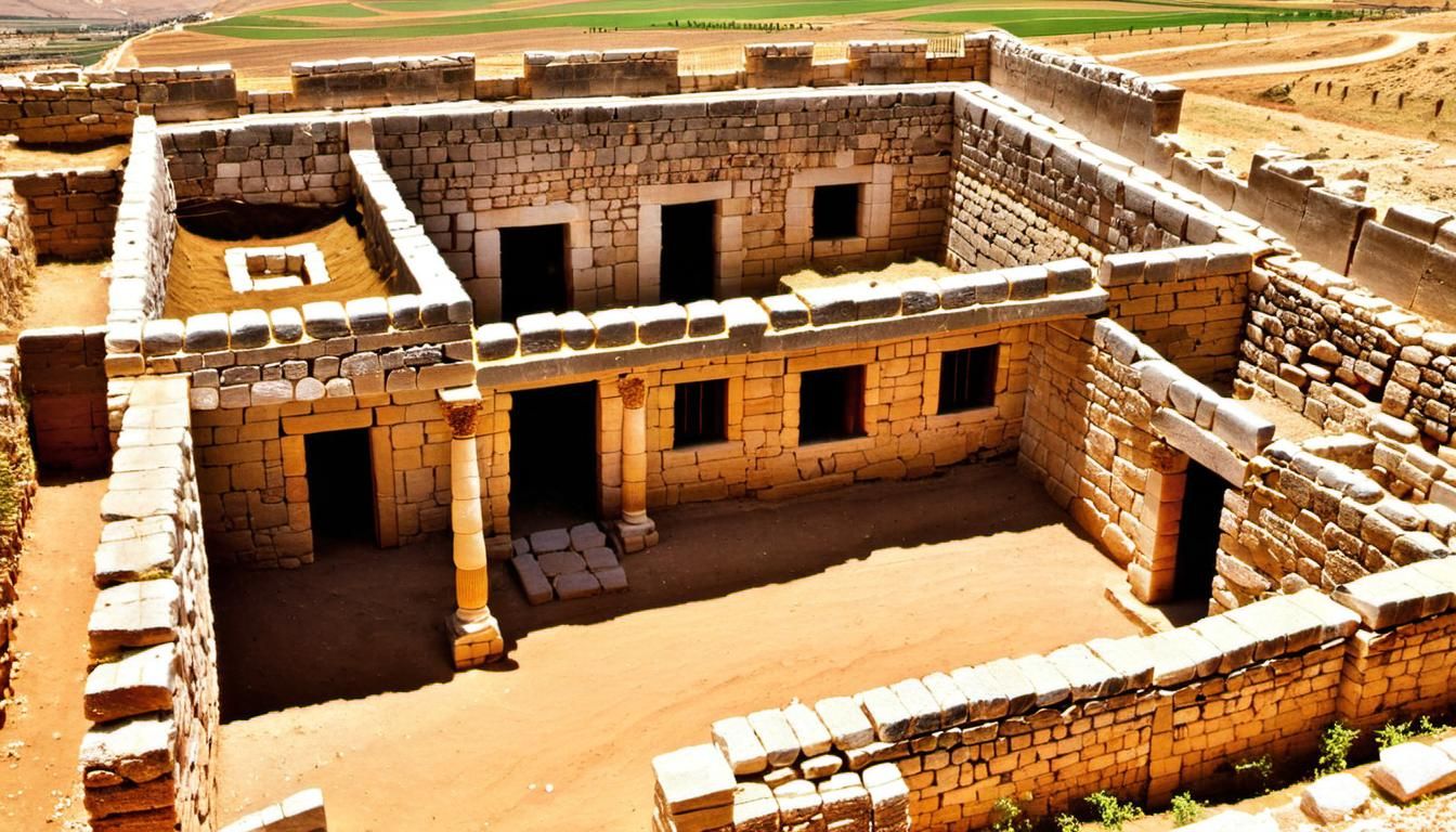 A (Hebrew home and stable:1.3) (in first-century Israel:1.3) - AI ...