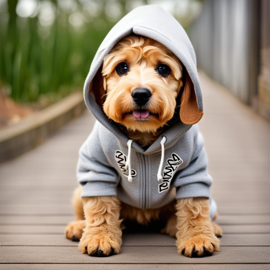 Cute Doodle Puppy! - AI Generated Artwork - NightCafe Creator