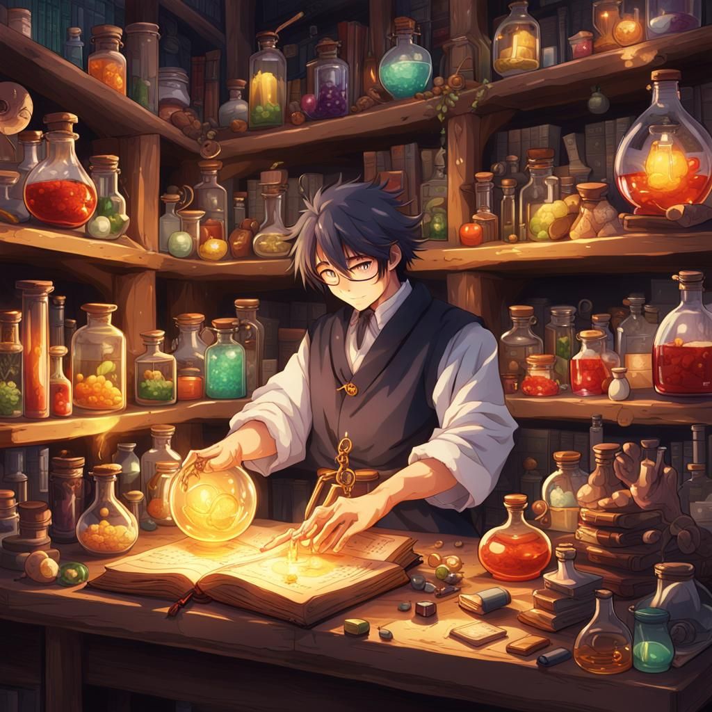 The alchemist - AI Generated Artwork - NightCafe Creator