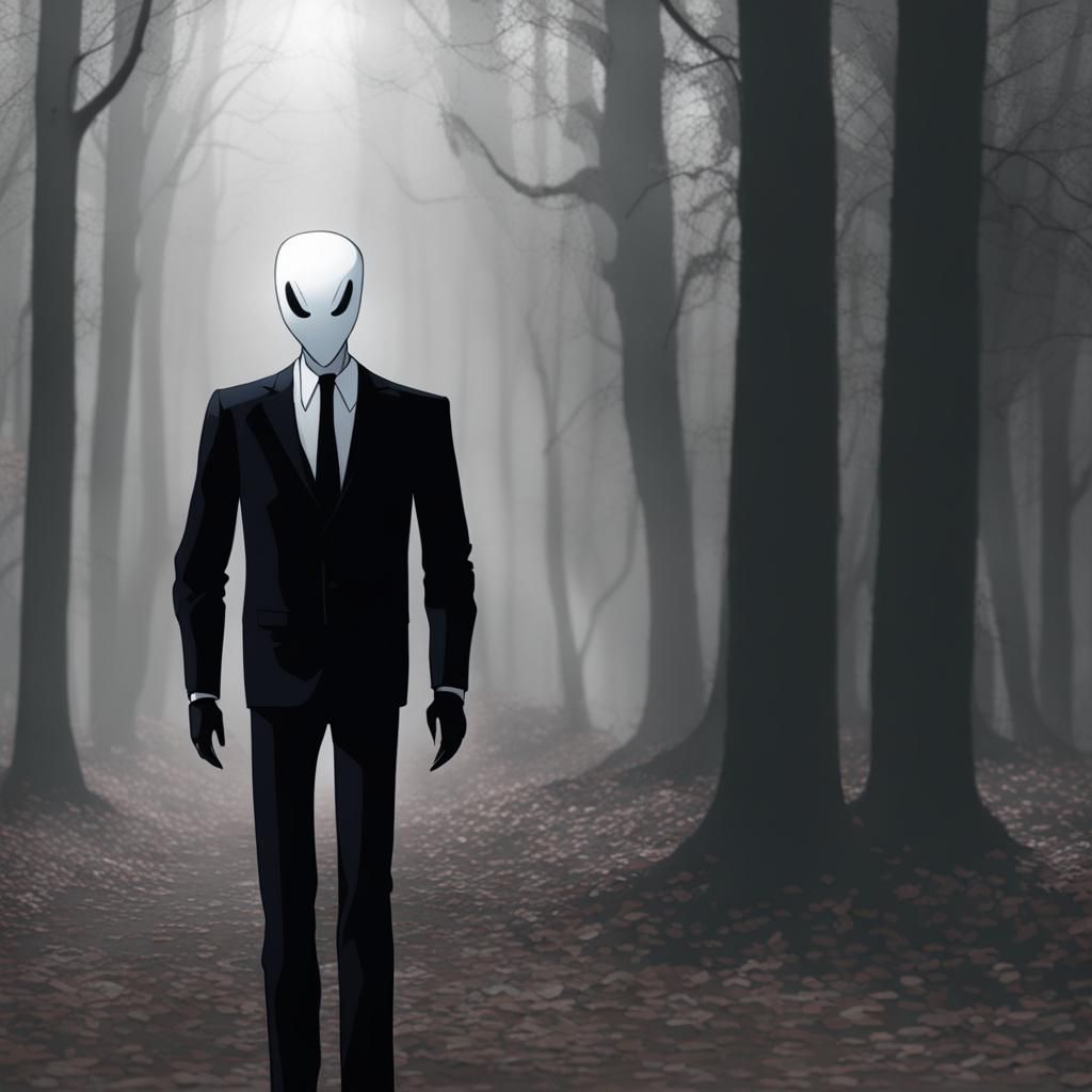 Alien Slenderman - AI Generated Artwork - NightCafe Creator