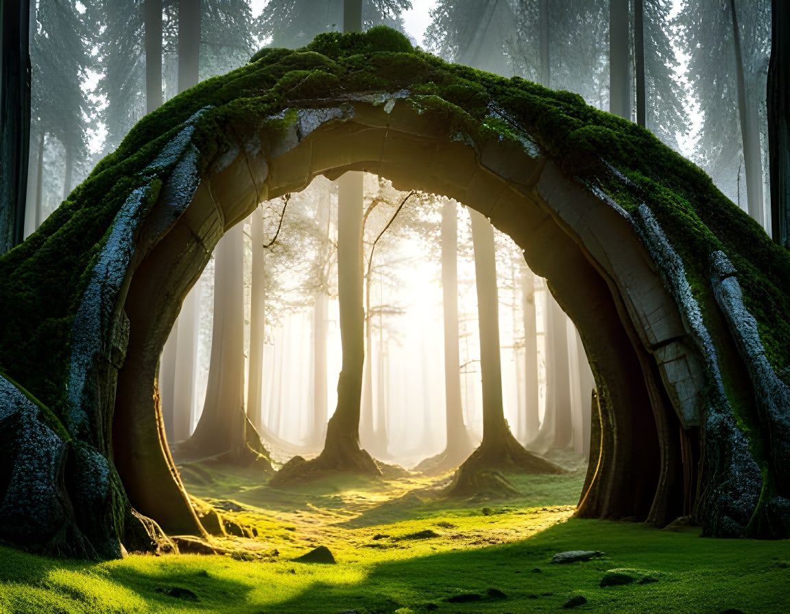 Fairy Arch - AI Generated Artwork - NightCafe Creator