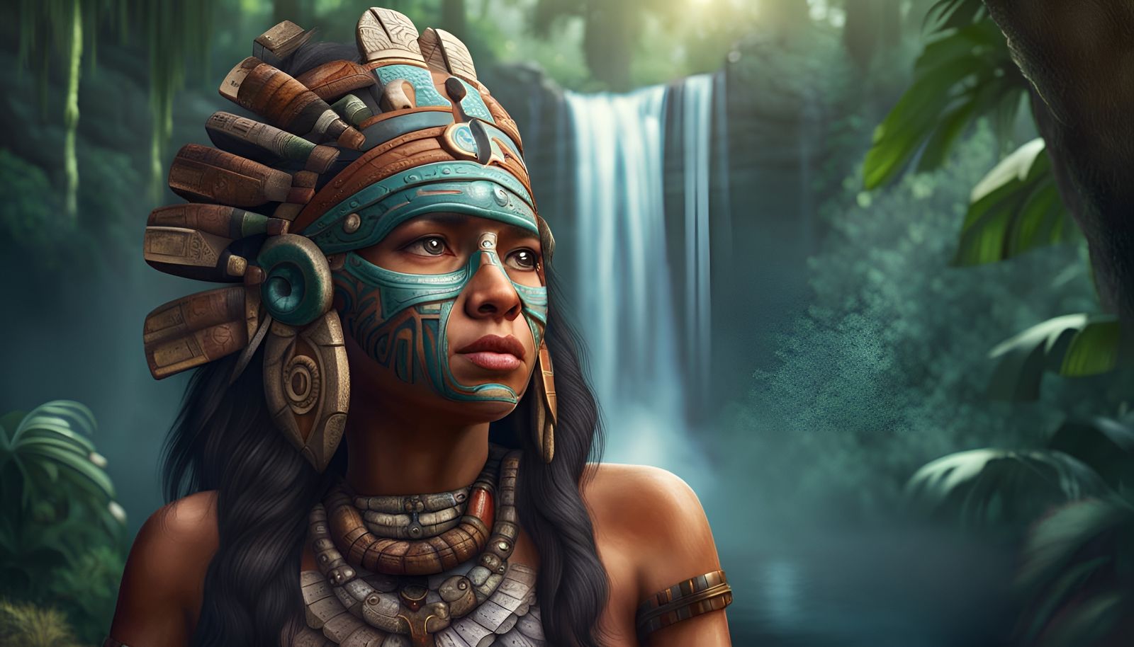Ix Chel, Goddess of Fertility - AI Generated Artwork - NightCafe Creator