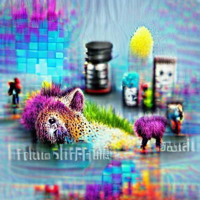 Static fuzz pixel art tiny pixels concept art colourful digital ...