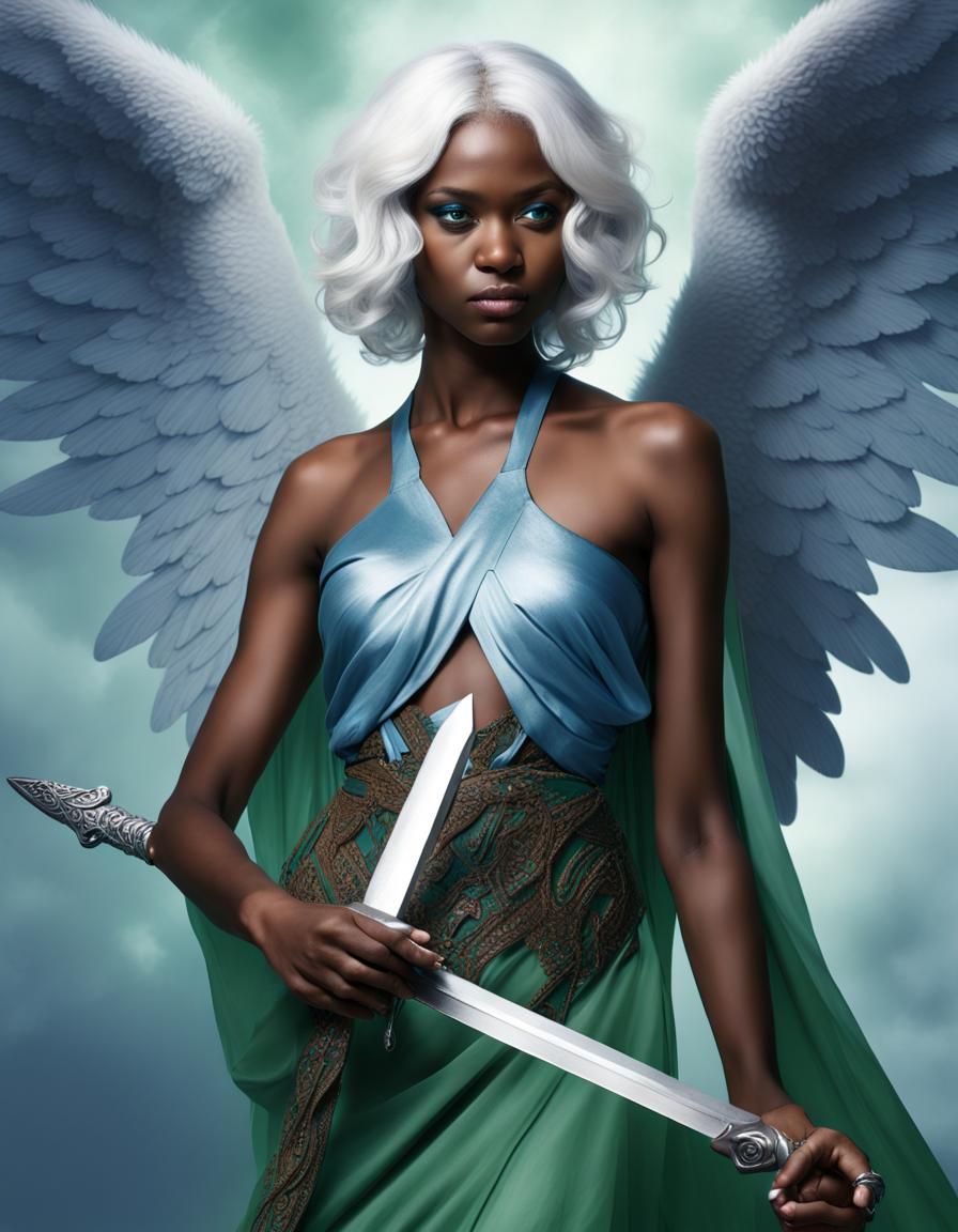 Angelic Damsel - AI Generated Artwork - NightCafe Creator