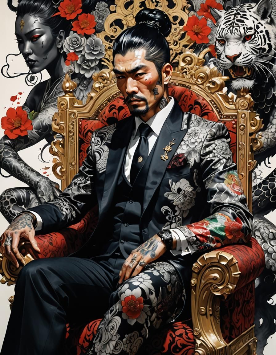 Pen & Ink : Fashion, Tattoos, Presence - AI Generated Artwork ...