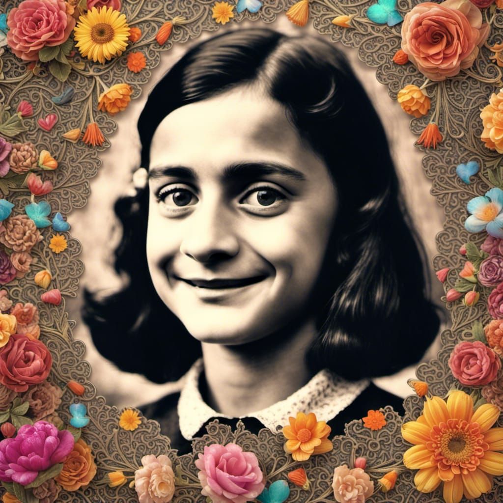 Memories of Anne Frank - AI Generated Artwork - NightCafe Creator