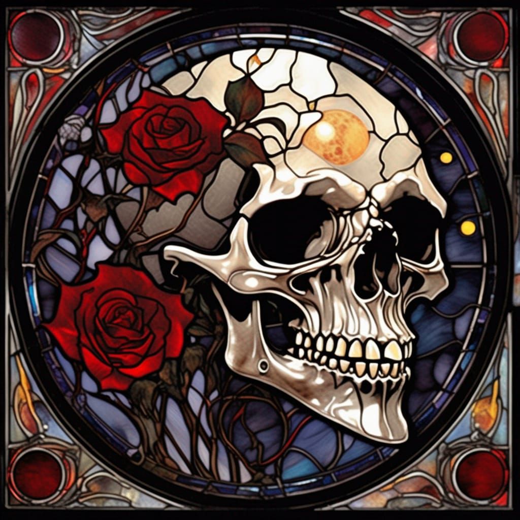 Skull - AI Generated Artwork - NightCafe Creator