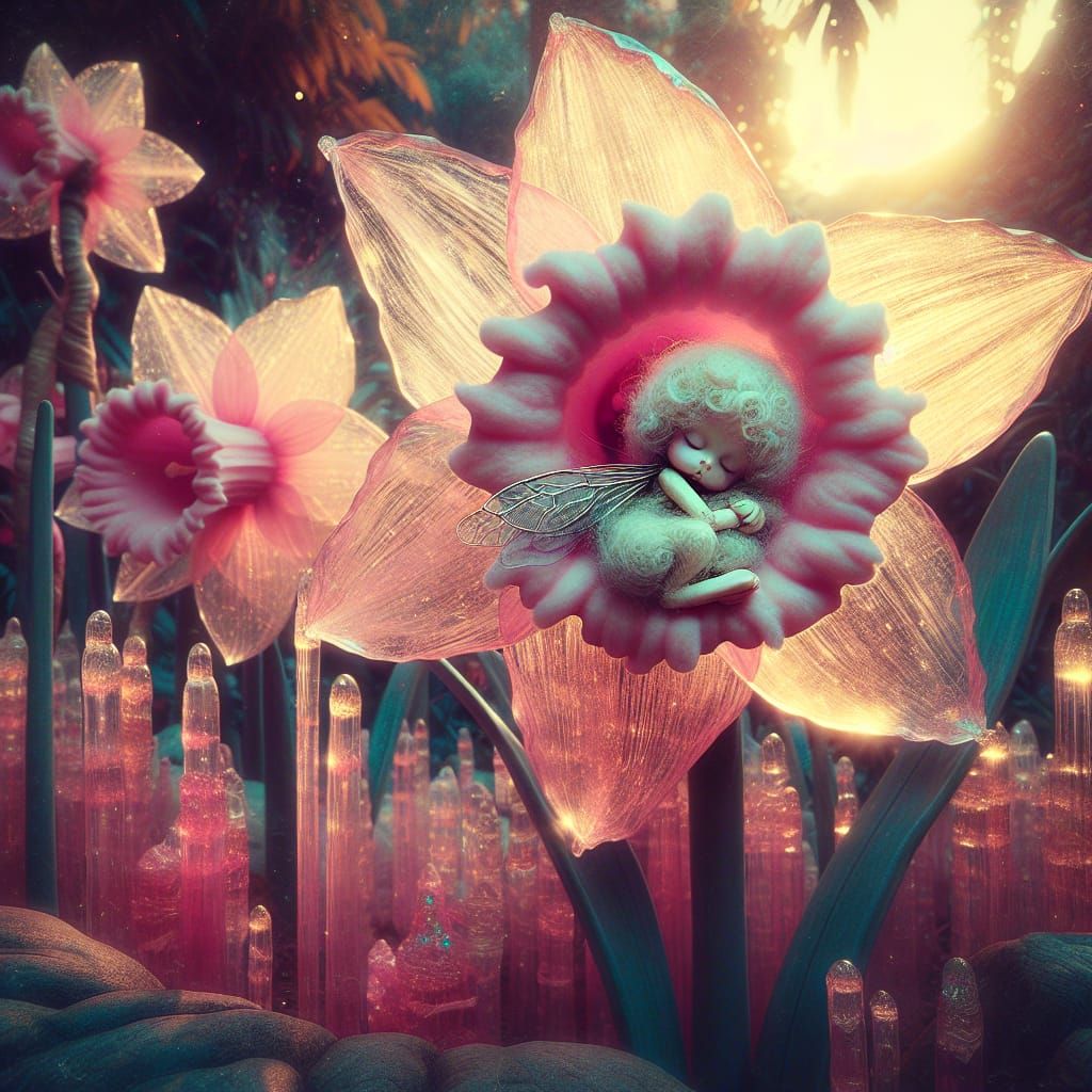 Fairy snooze 🧚🏻‍♀️ - AI Generated Artwork - NightCafe Creator