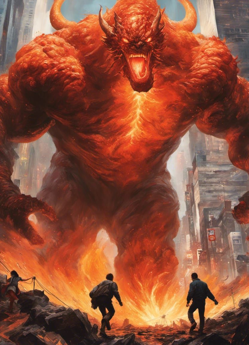 Kaiju - AI Generated Artwork - NightCafe Creator