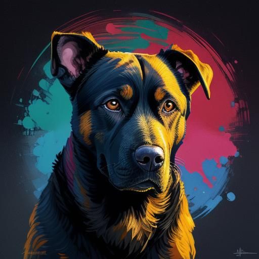 Labrador Retriever - AI Generated Artwork - NightCafe Creator