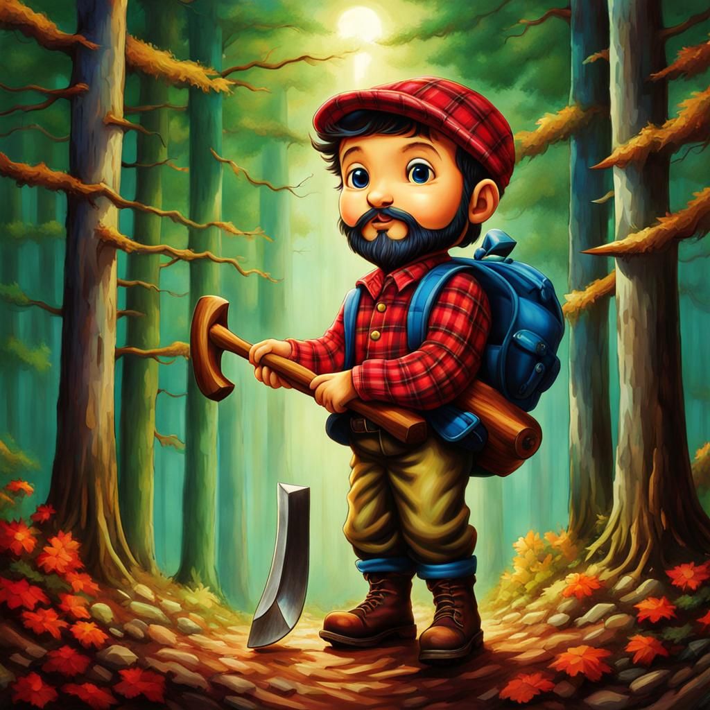 Lumberjack - AI Generated Artwork - NightCafe Creator