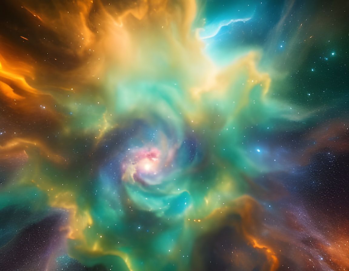 Exploding Starscapes - AI Generated Artwork - NightCafe Creator