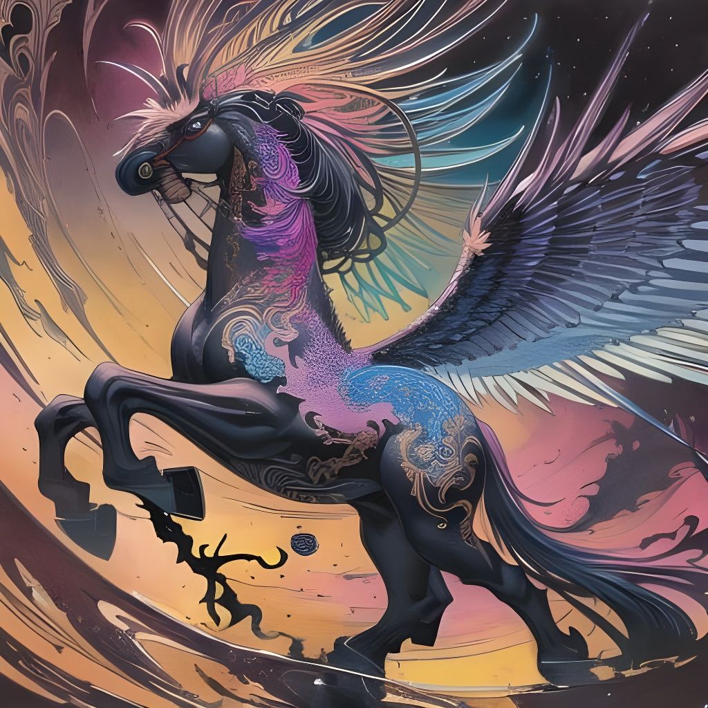 Apocalypse Pony - AI Generated Artwork - NightCafe Creator