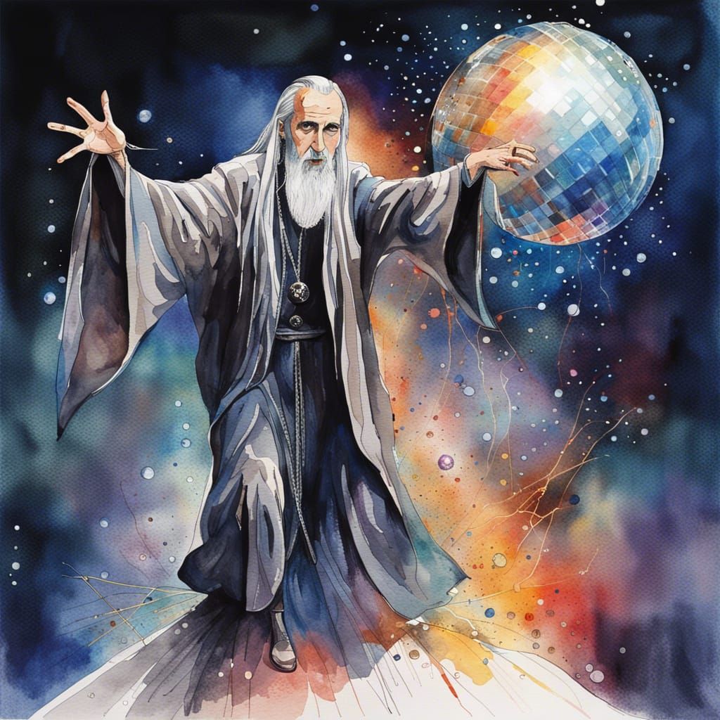 Disco wizard - AI Generated Artwork - NightCafe Creator