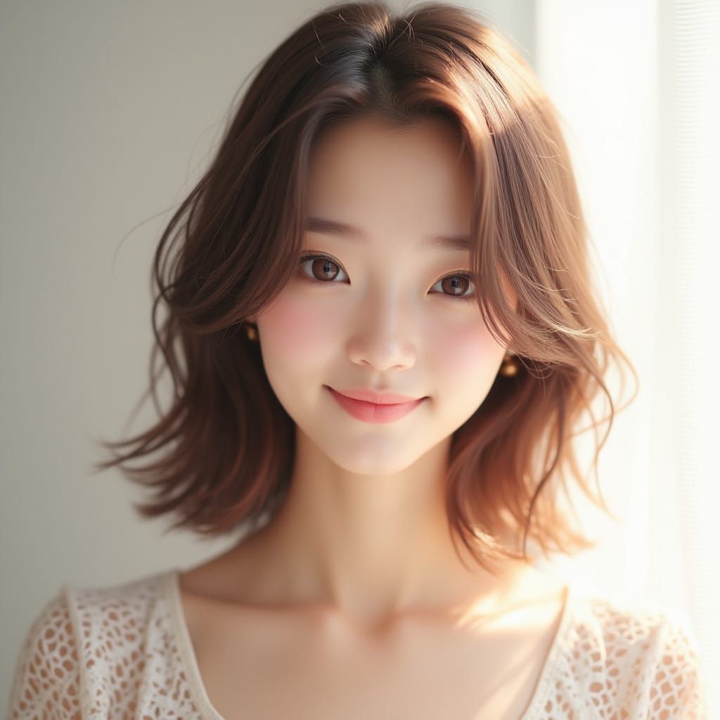 Mayuko Inoue - Radiant Japanese Goddess Bathed in Ethereal L...