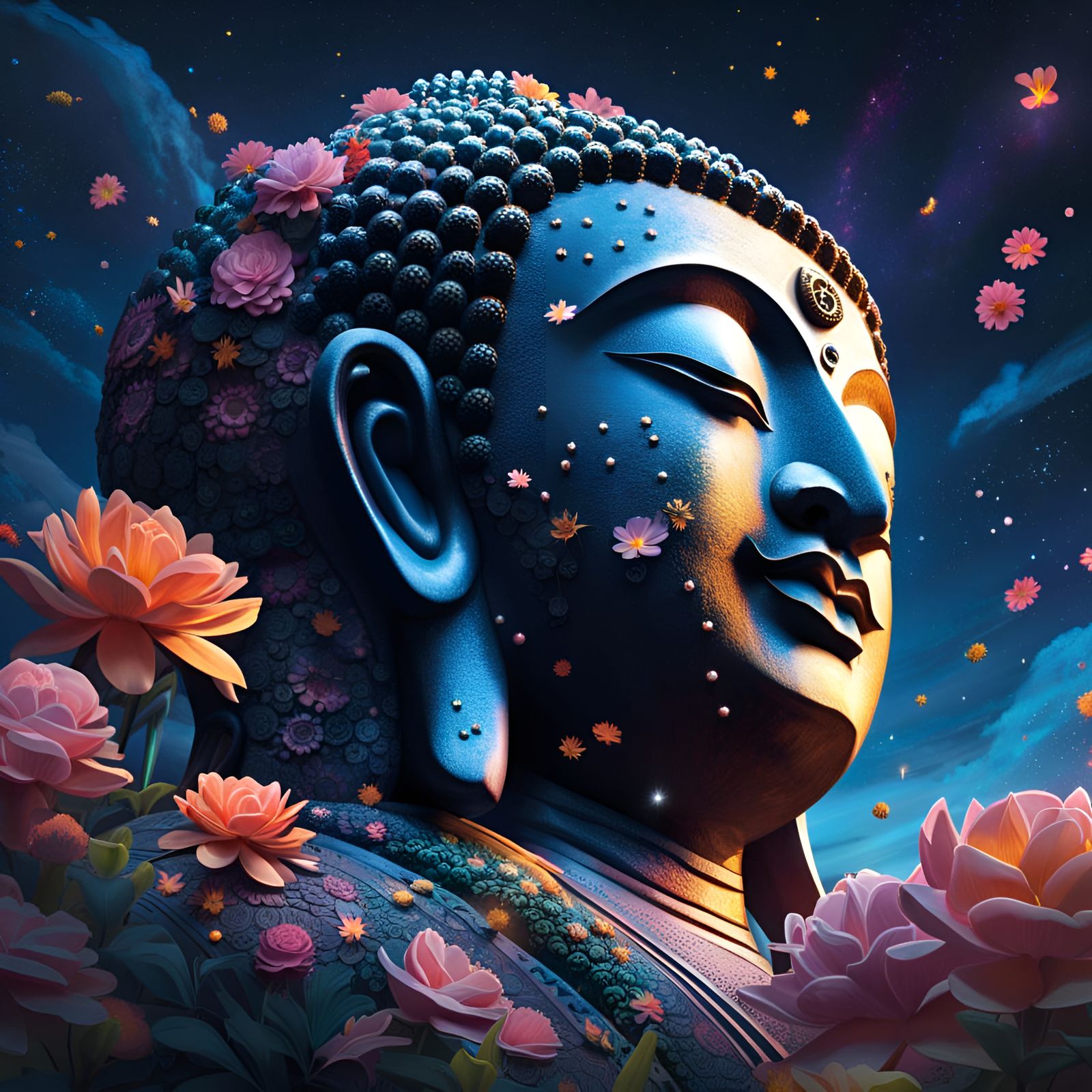 Buddha - AI Generated Artwork - NightCafe Creator