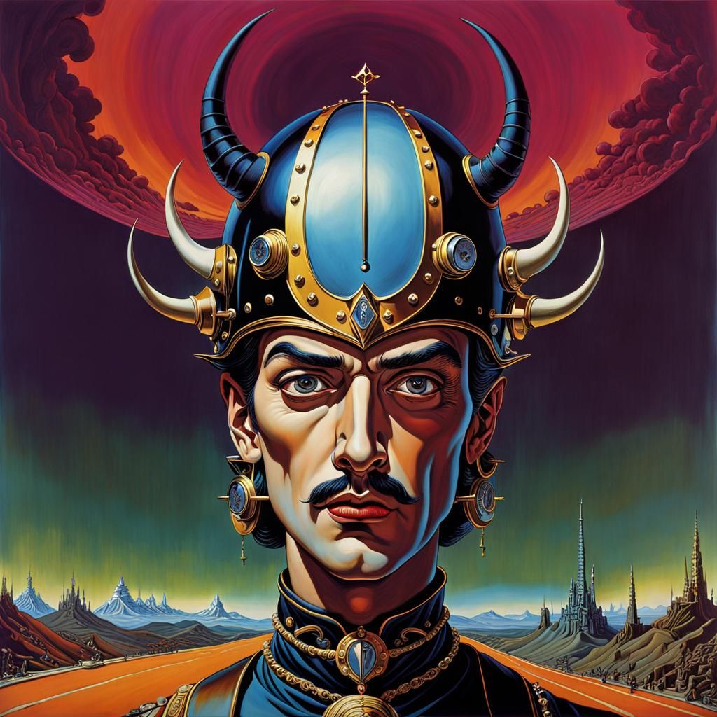 Viking Helmet - AI Generated Artwork - NightCafe Creator