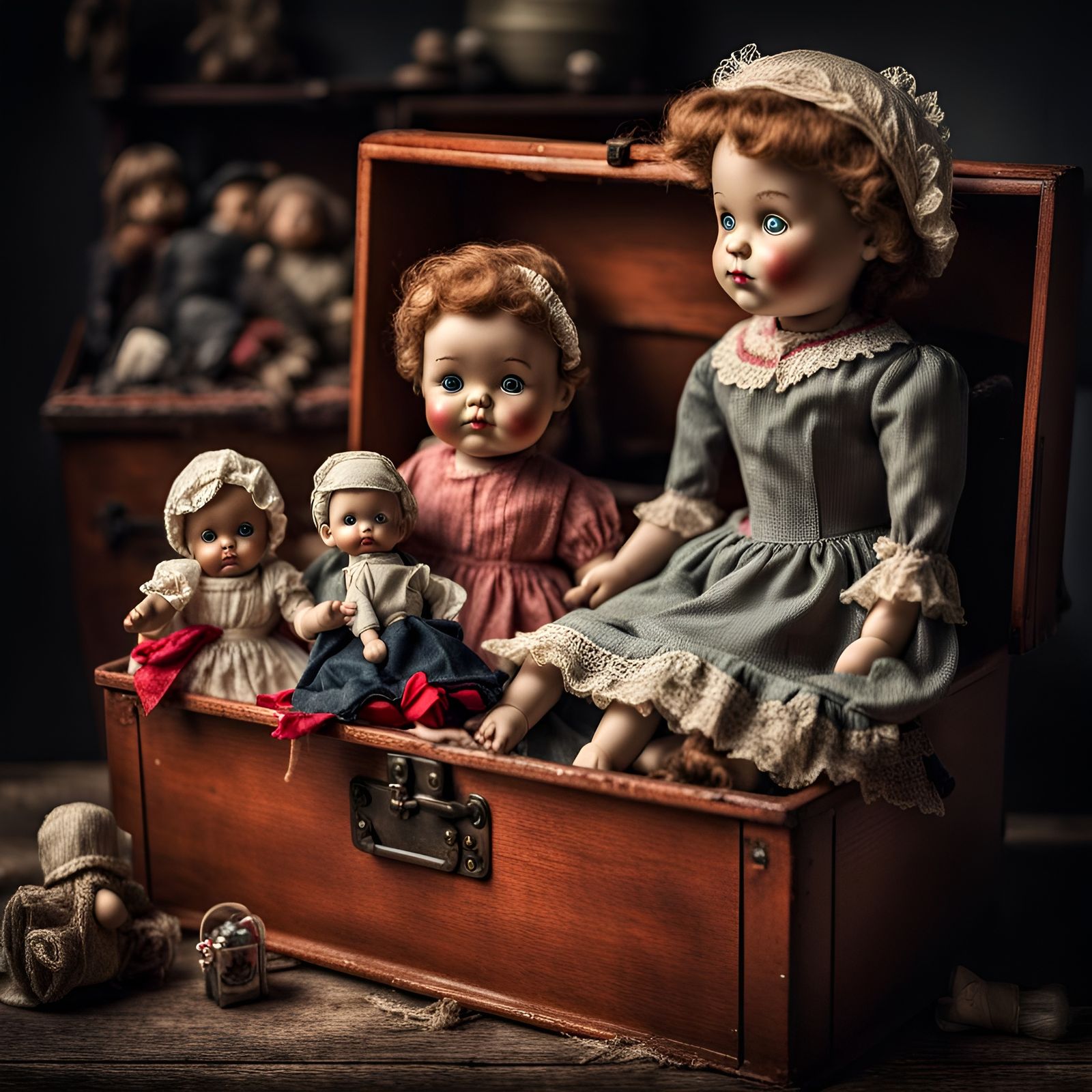 Dolls - AI Generated Artwork - NightCafe Creator