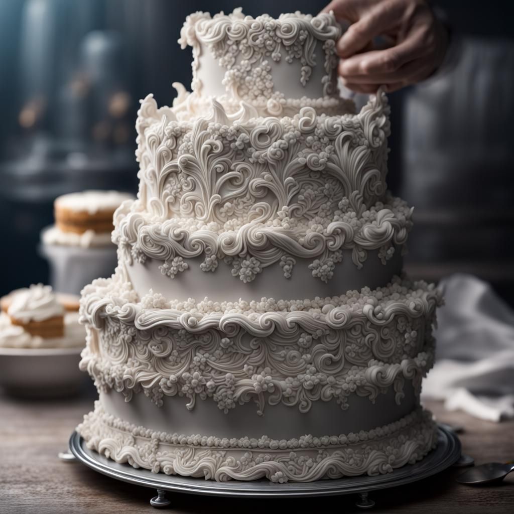 Realistic cake sculpture - AI Generated Artwork - NightCafe Creator