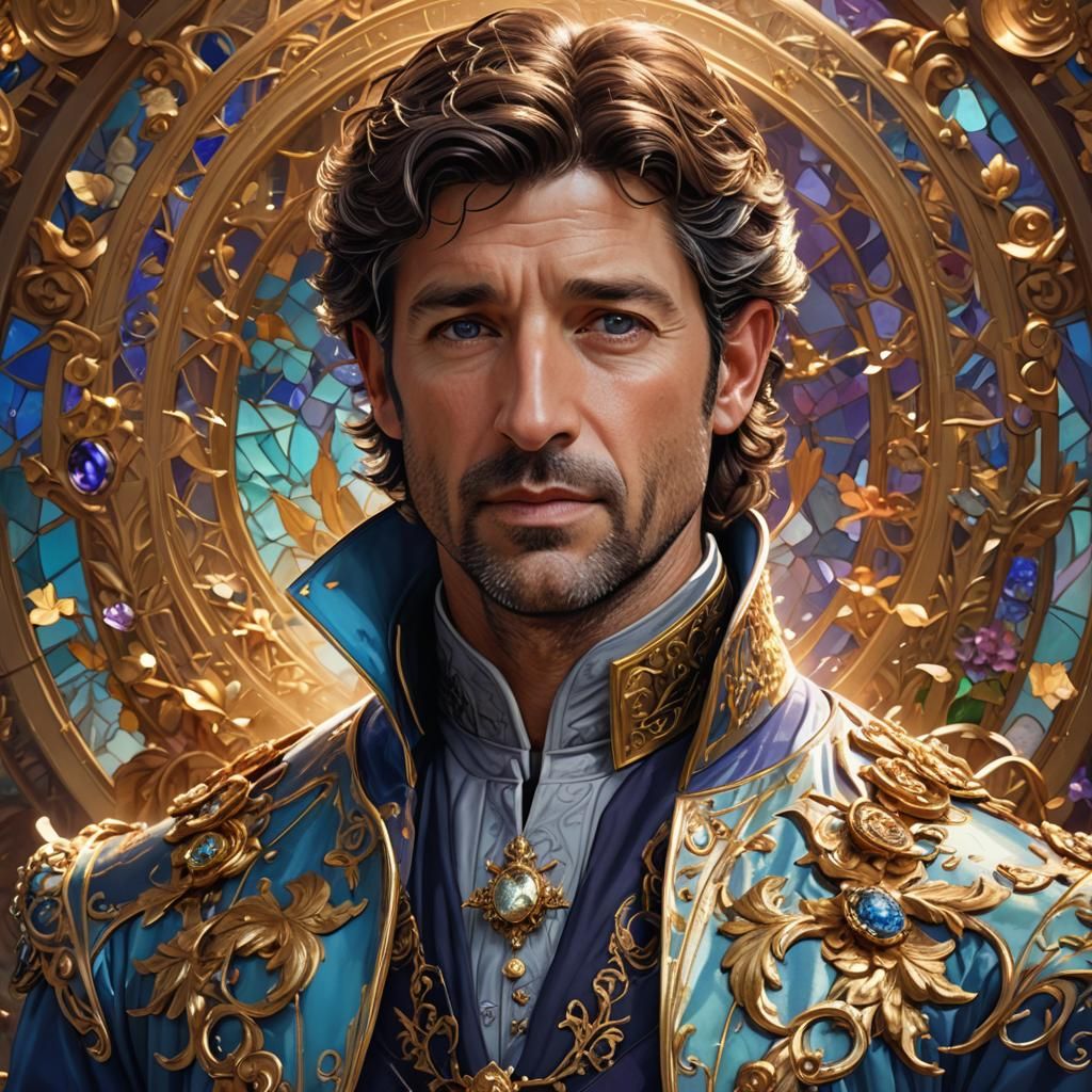 Patrick Dempsey as Prince Robert from Enchanted - AI Generated Artwork - NightCafe Creator