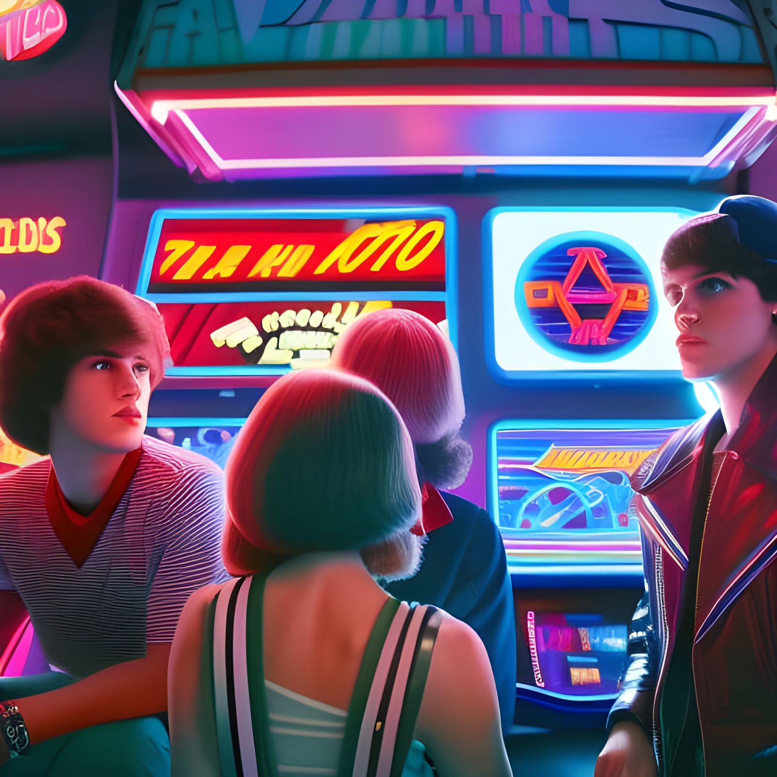 Stranger Things - AI Generated Artwork - NightCafe Creator