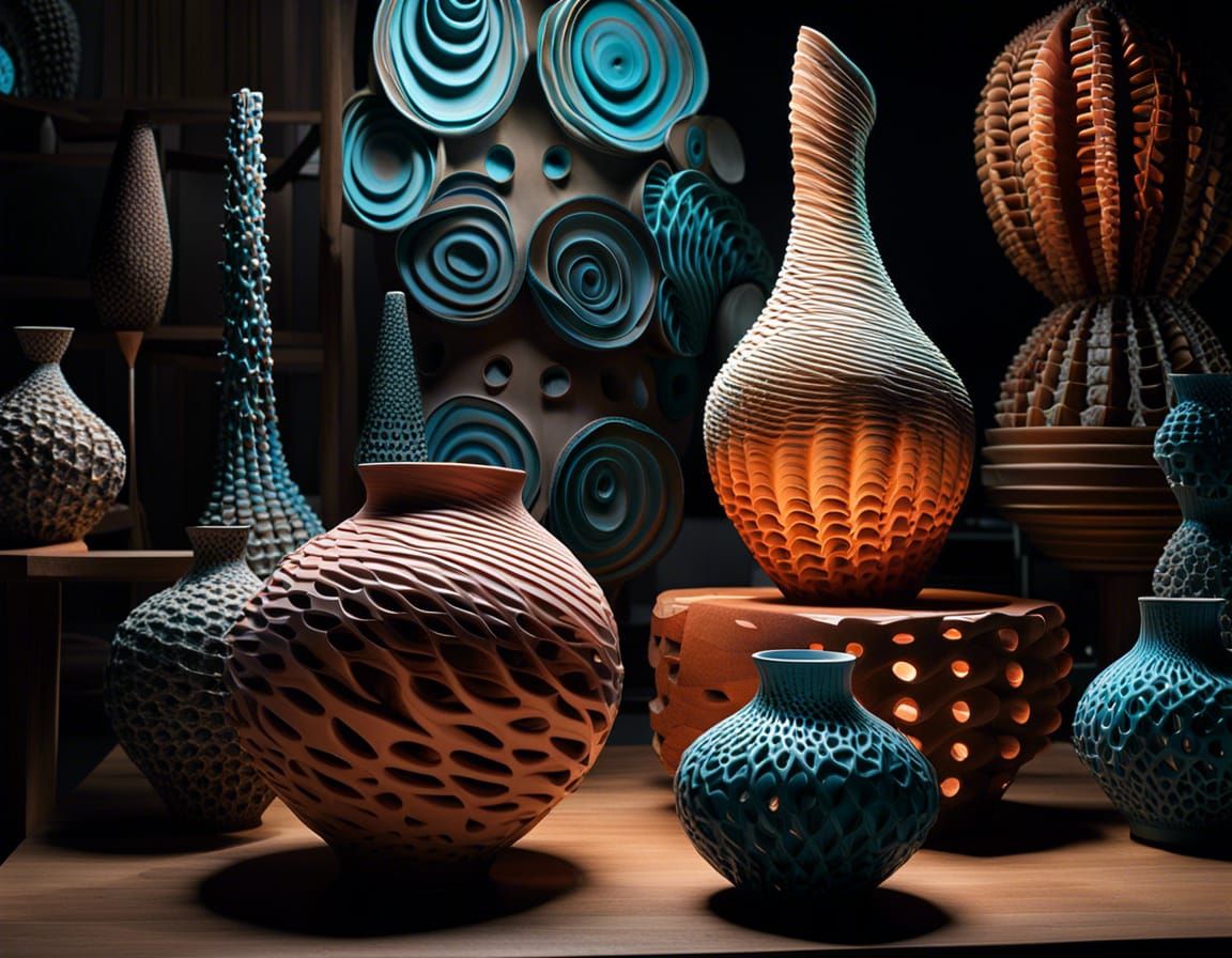 Eccentric experimental pottery By ronit baranga, by Sophie Woodrow, by ...