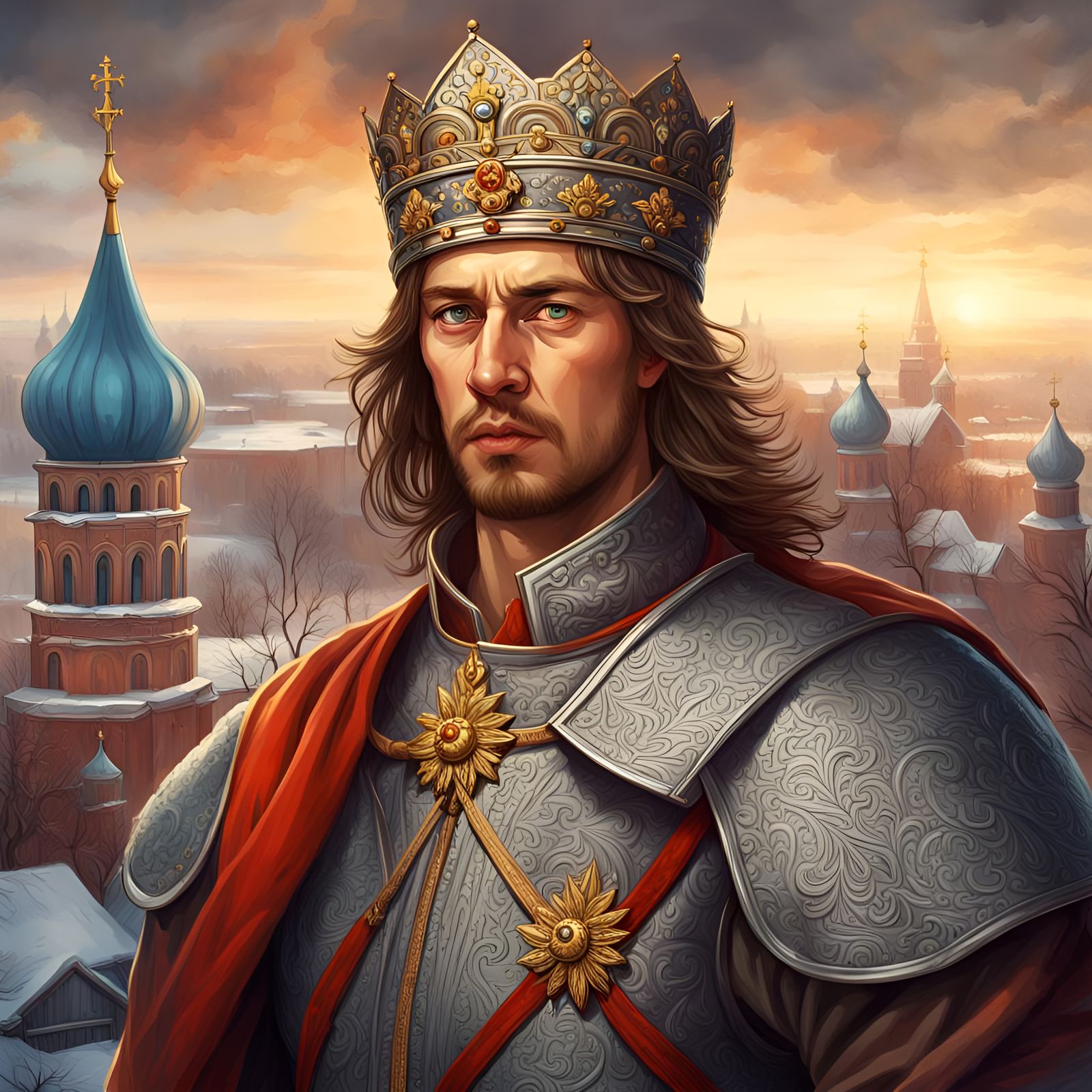 Alexander Nevsky, His Excellency - AI Generated Artwork - NightCafe Creator