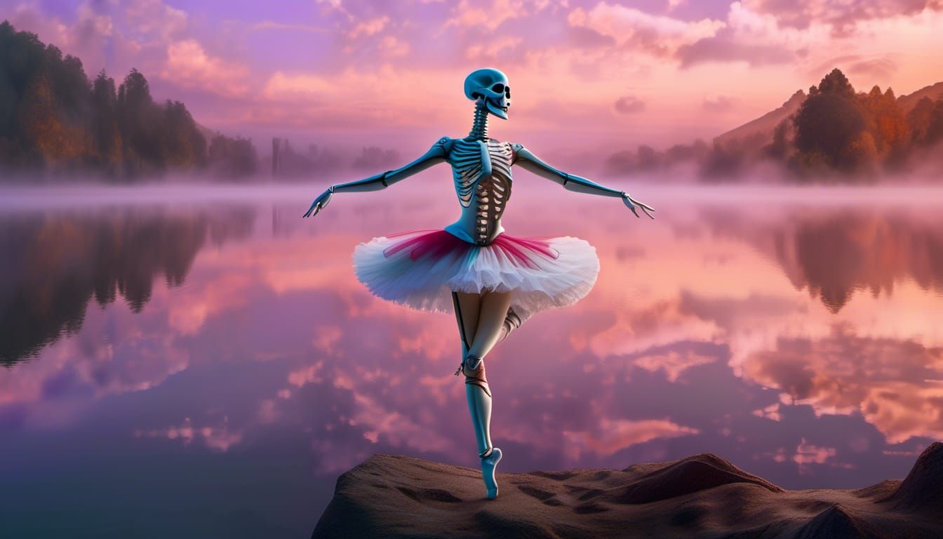 Dance into eternity. - AI Generated Artwork - NightCafe Creator