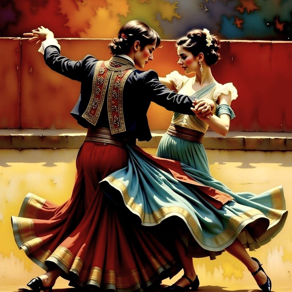 The Paso Doble - Dramatic Paso Doble Dance with Matador and ...