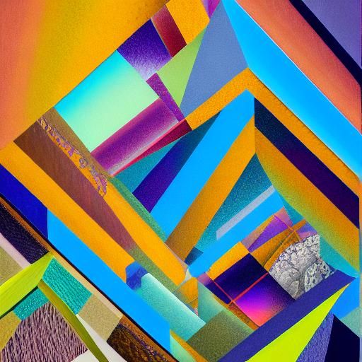 Focus on Style and Technique: Chromalusion: The blending of vibrant ...