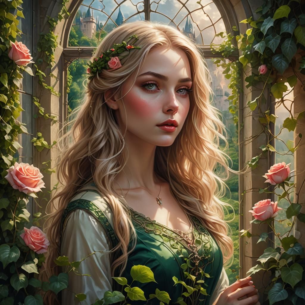 rose garden beauty 2 - AI Generated Artwork - NightCafe Creator