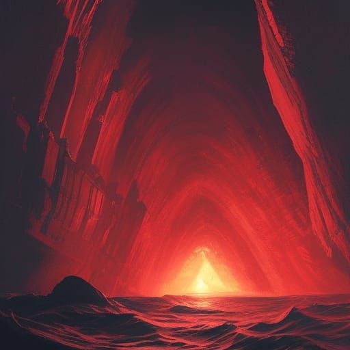 Gateway to hell - AI Generated Artwork - NightCafe Creator