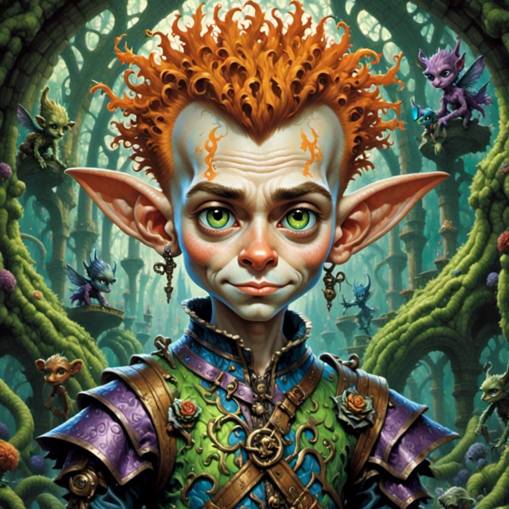 Cute man in a magic fantasy world - AI Generated Artwork - NightCafe ...