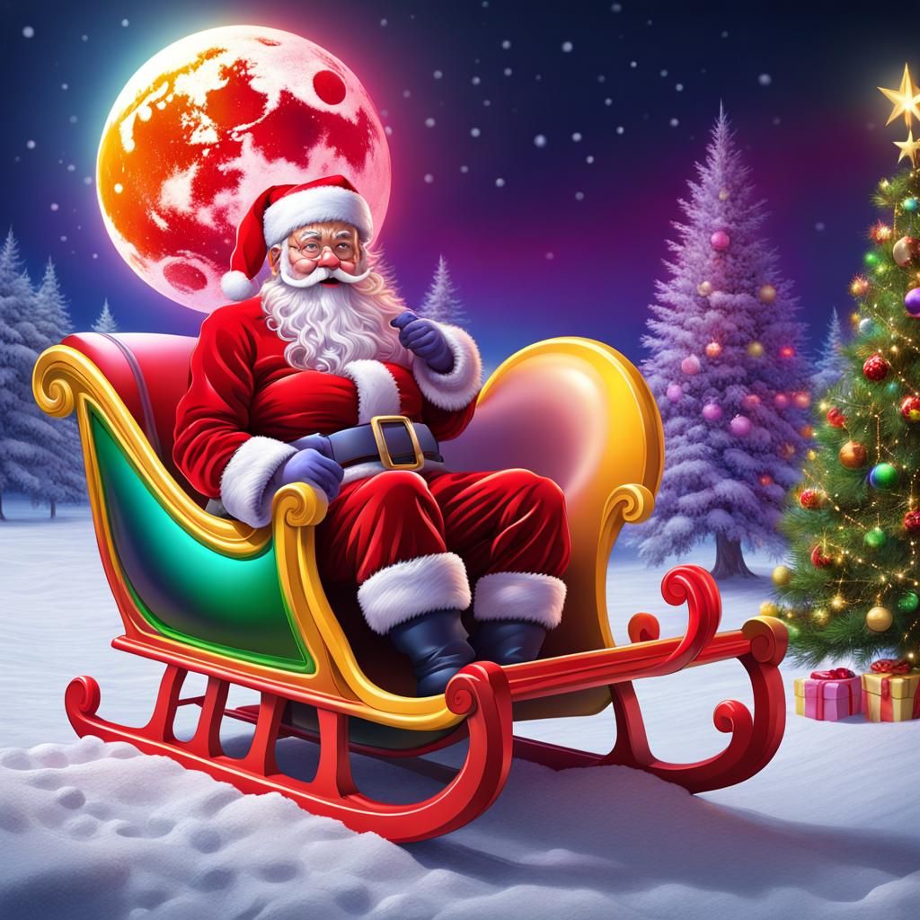 Santa Claus - AI Generated Artwork - NightCafe Creator