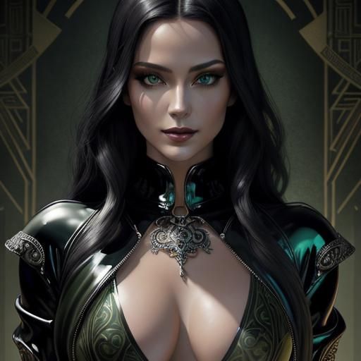 goth goddess - AI Generated Artwork - NightCafe Creator