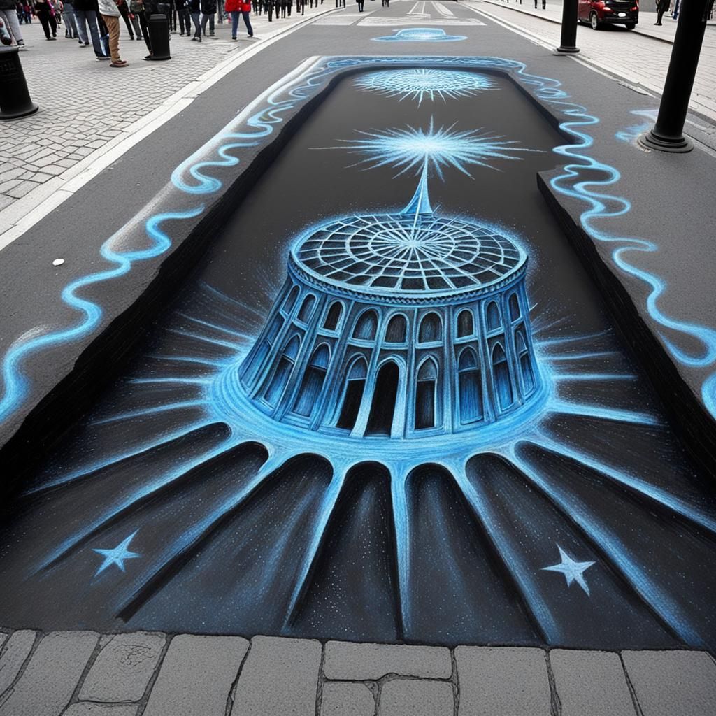 Chalk art - AI Generated Artwork - NightCafe Creator