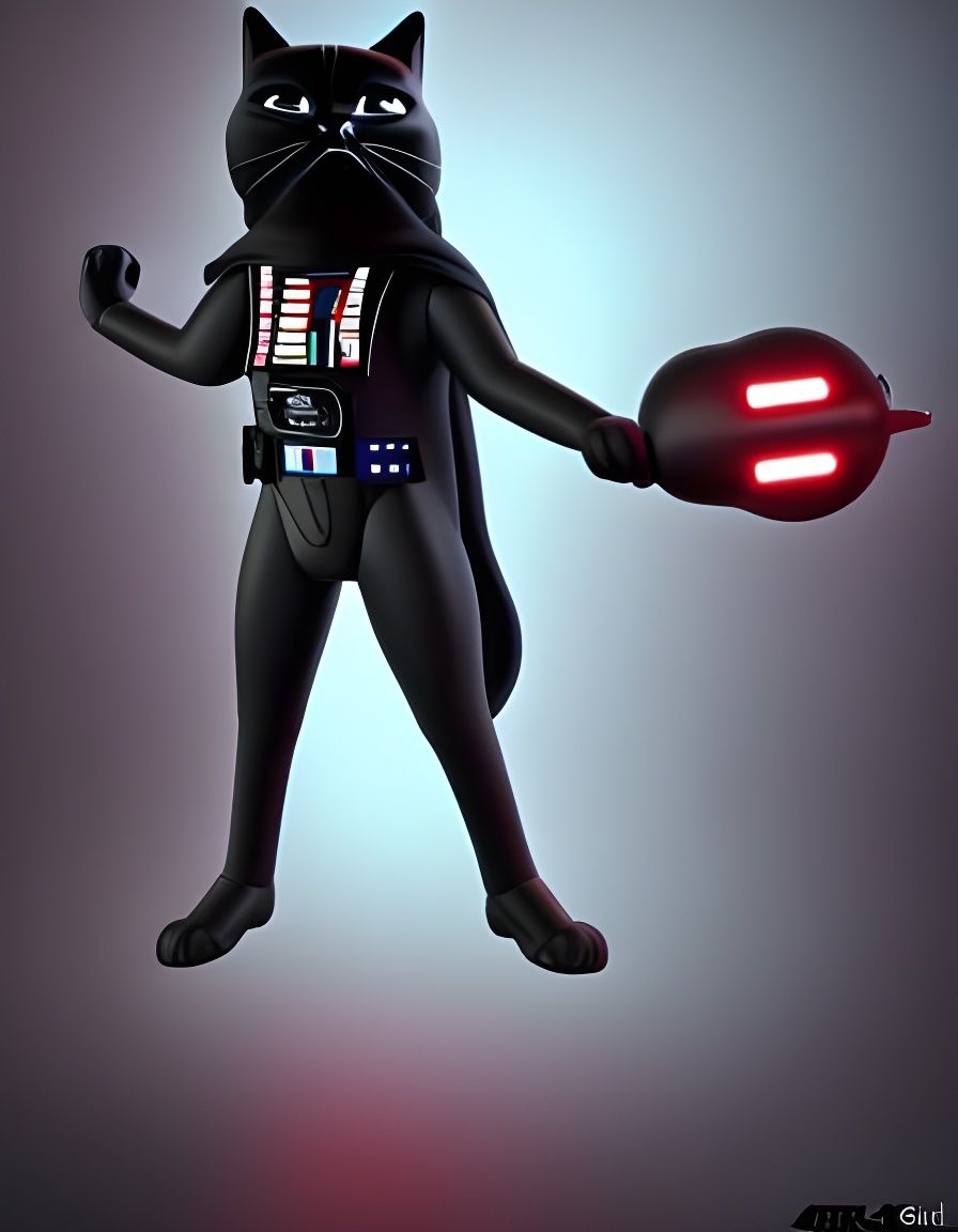 Cat Vader - AI Generated Artwork - NightCafe Creator