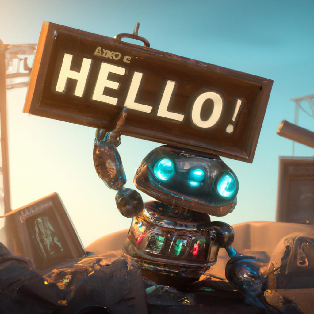 Hello! - AI Generated Artwork - NightCafe Creator